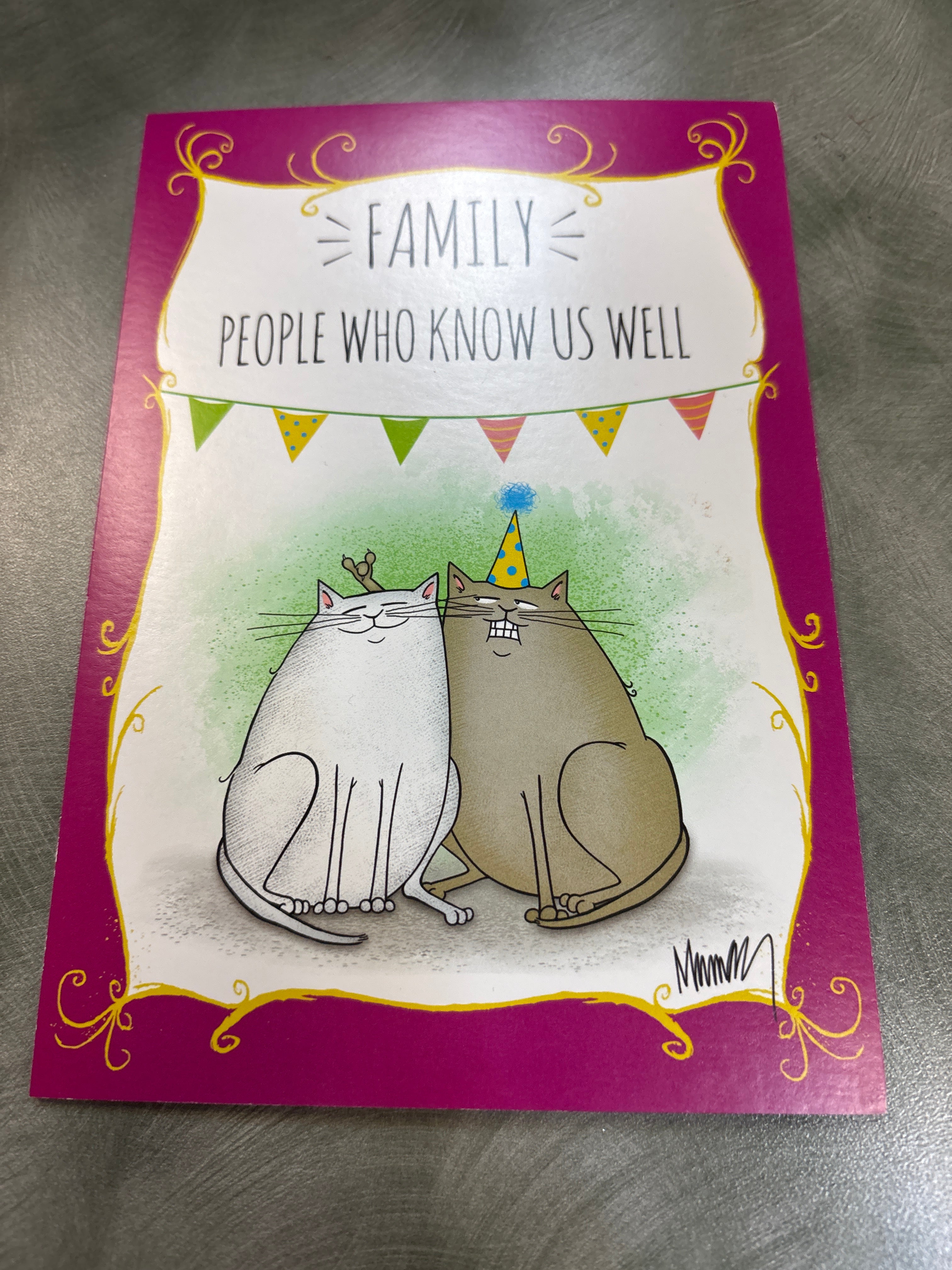 Relative Birthday Card – Presents of Mind