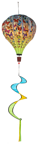 Hot Air Balloon Wind Spinner - Butterflies – Presents of Mind