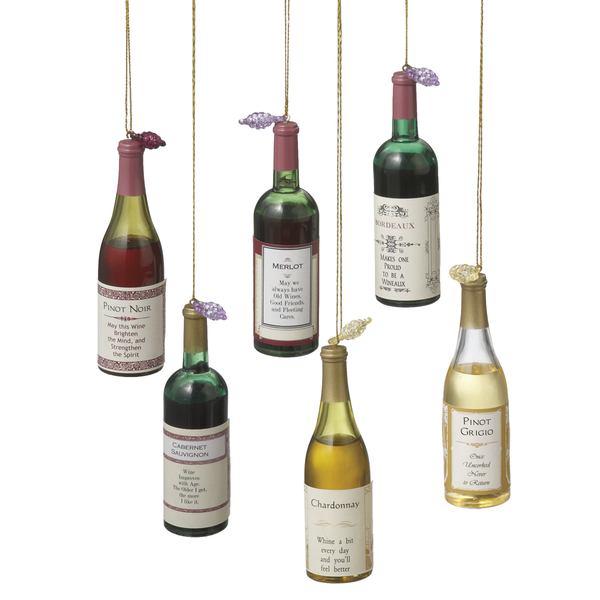 Wine Bottle Ornaments – Presents of Mind