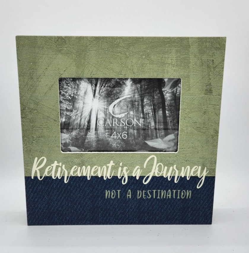 "Retirement is a Journey" Picture Frame – Presents of Mind
